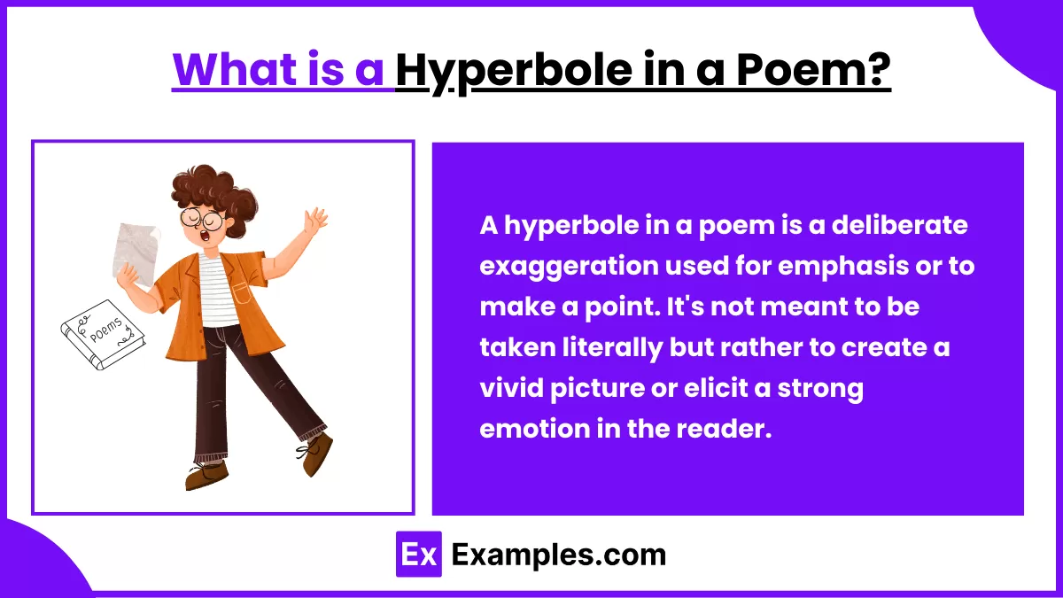 Hyperbole Poem Examples: Exaggeration for Emphasis and Effect ...